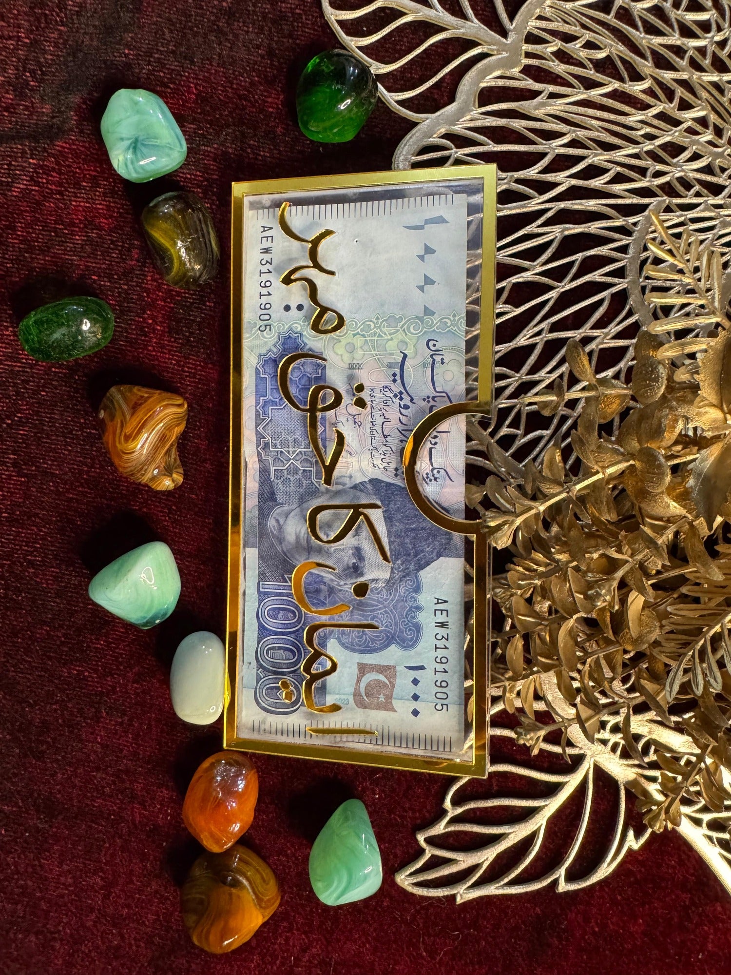 Premium Haq Mehar Box – Unique Acrylic Gift Box for Brides | Nikkahday ...