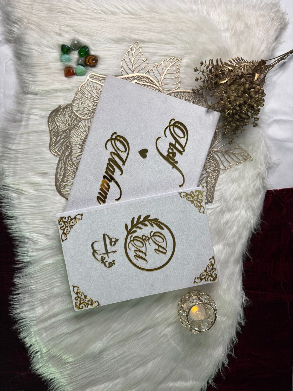 Premium White Color Booklet With Box | Nikkahday – Nikkah Day